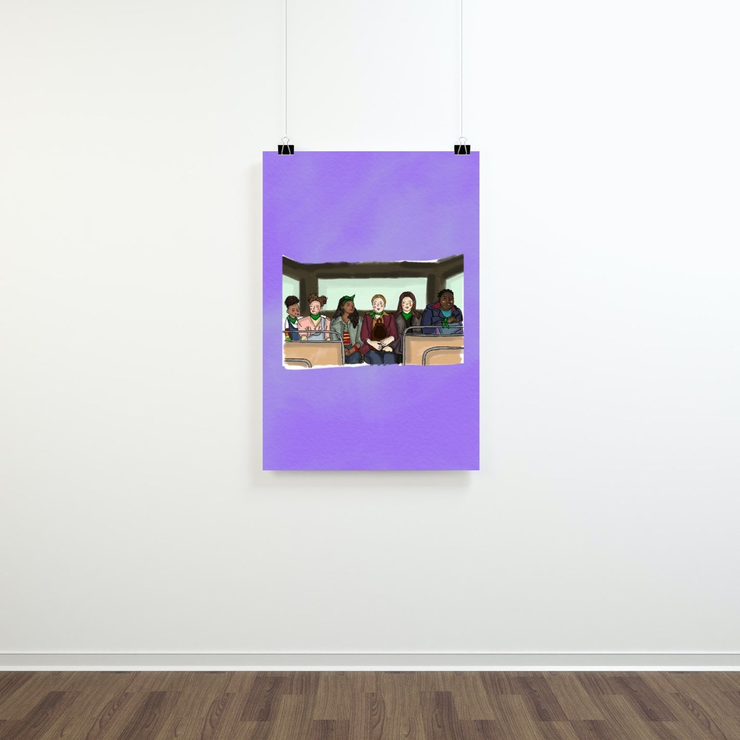 Póster Sex Education Feminista Buki
